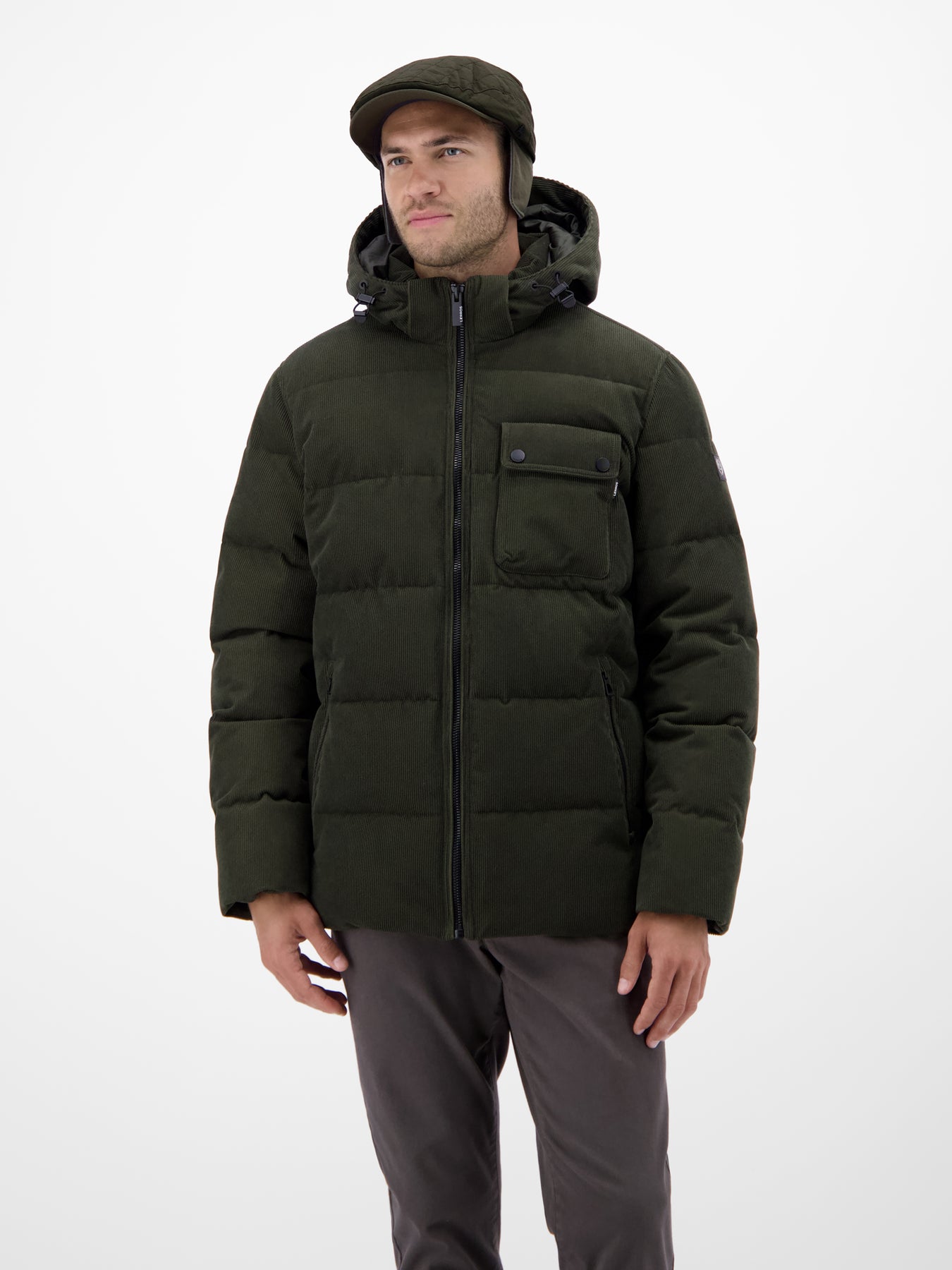 GATSBY flat cap with ear flaps – LERROS