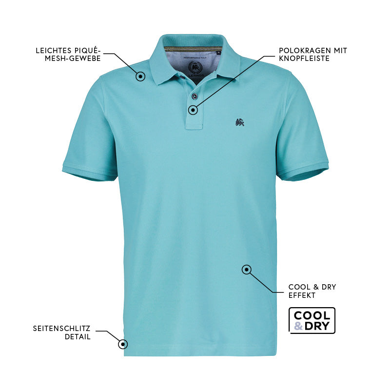 LERROS Cool & Dry Polo