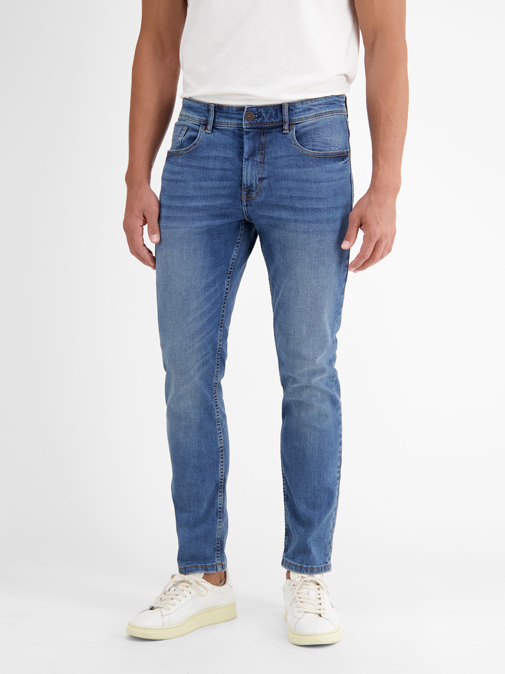 BAXTER 5-pocket denim, RELAXED FIT, plain color – LERROS SHOP
